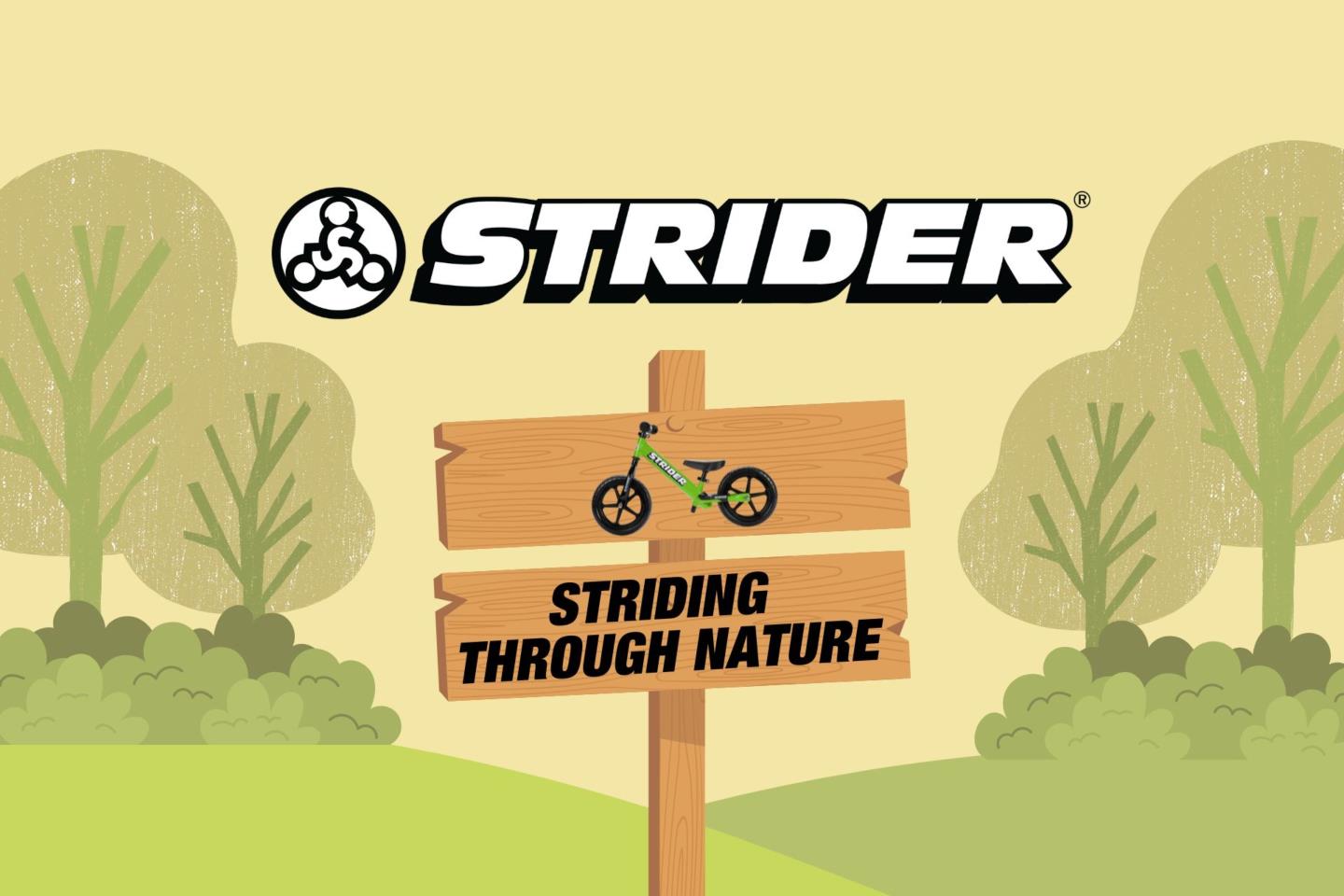 Striding Through Nature – Blog – Strider Balance Bikes